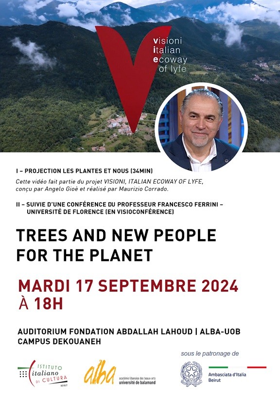 محاضرة في جامعة الـALBA بعنوان ''أشجار وناس جدد للكوكب'' - Lebanon ...